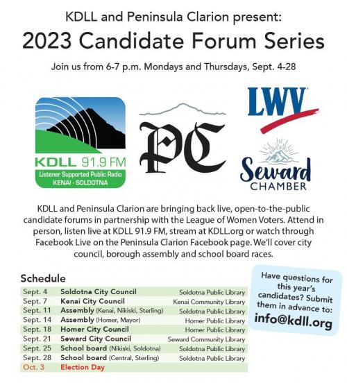 2023 Candidate Forums at the Homer Public Library | City of Homer ...