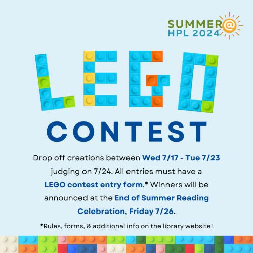 Read, Renew, Repeat: LEGO Contest! (Drop-off) | City of Homer Alaska ...